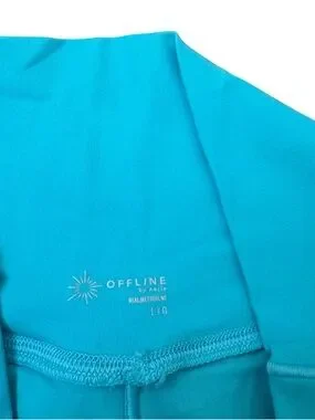 aerie | Shorts | Offline By Aerie Real Me Crossover Flowy Blue Shorts ...